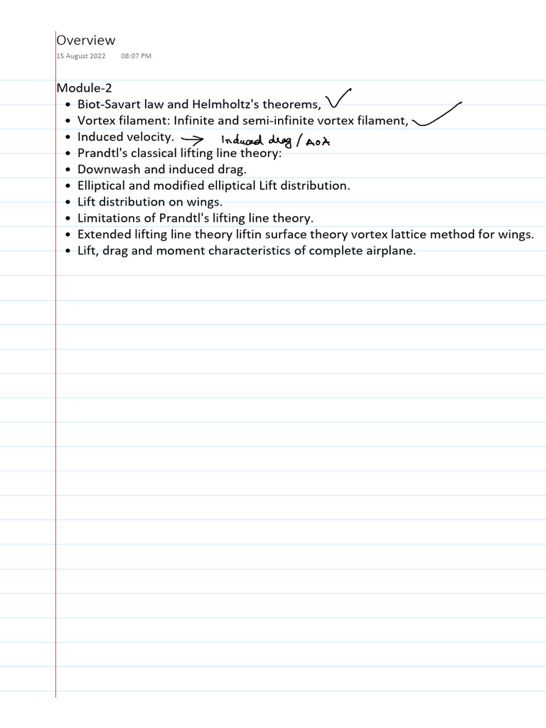 Incompressible Flow and Lift Theory | PDF | Classical Mechanics | Fluid ...