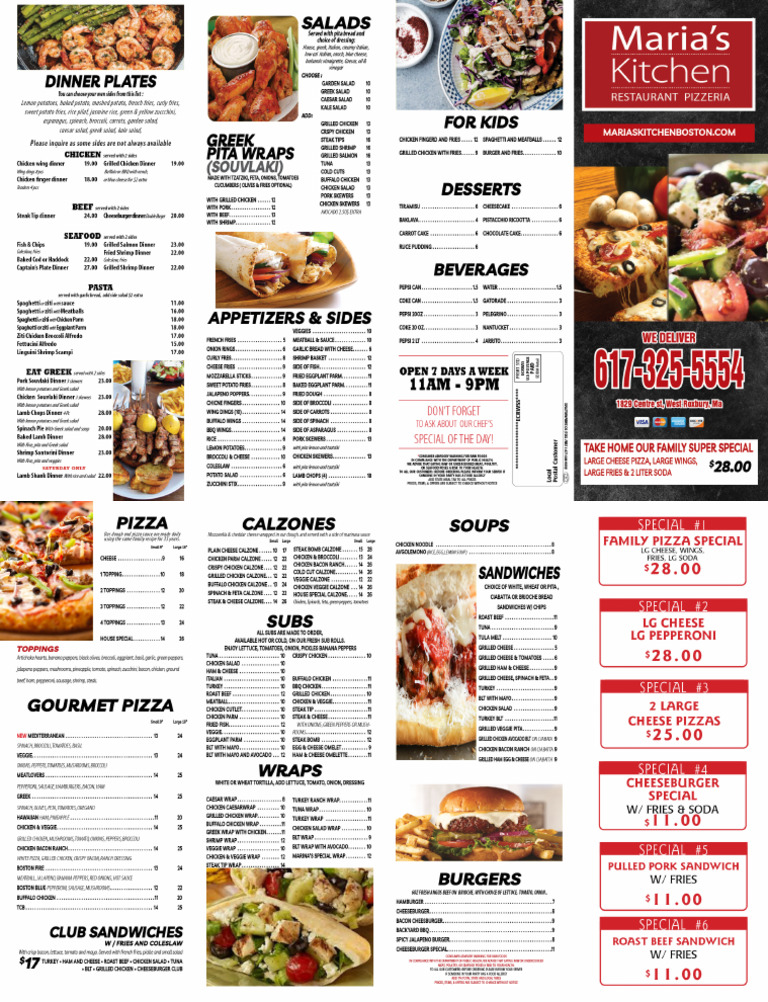 Maria's-Kitchen-10-2024 (2) | PDF