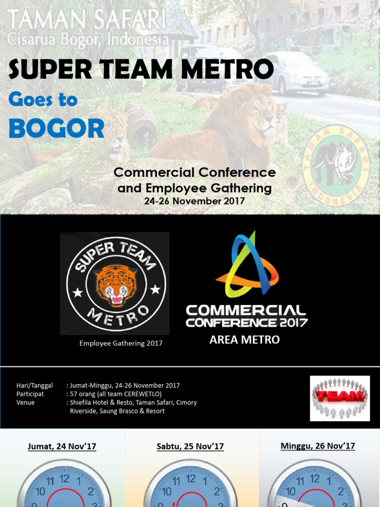 ComCon & Employee Gathering - Area Metro | PDF