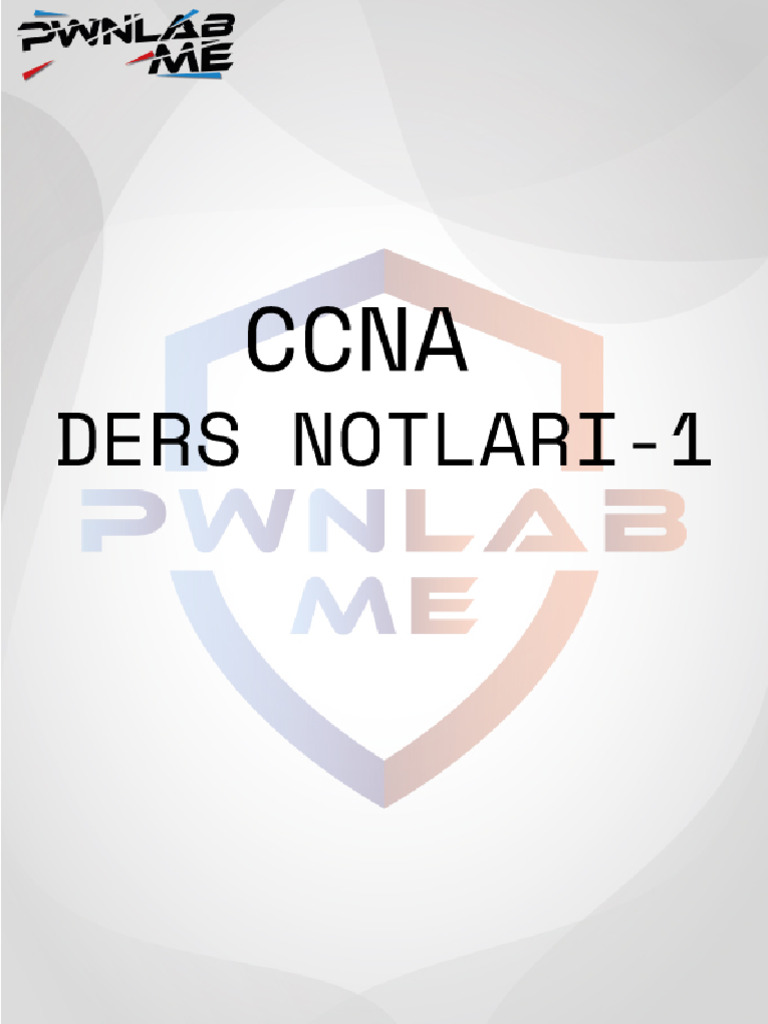 CCNA Ders Notlar 1 | PDF