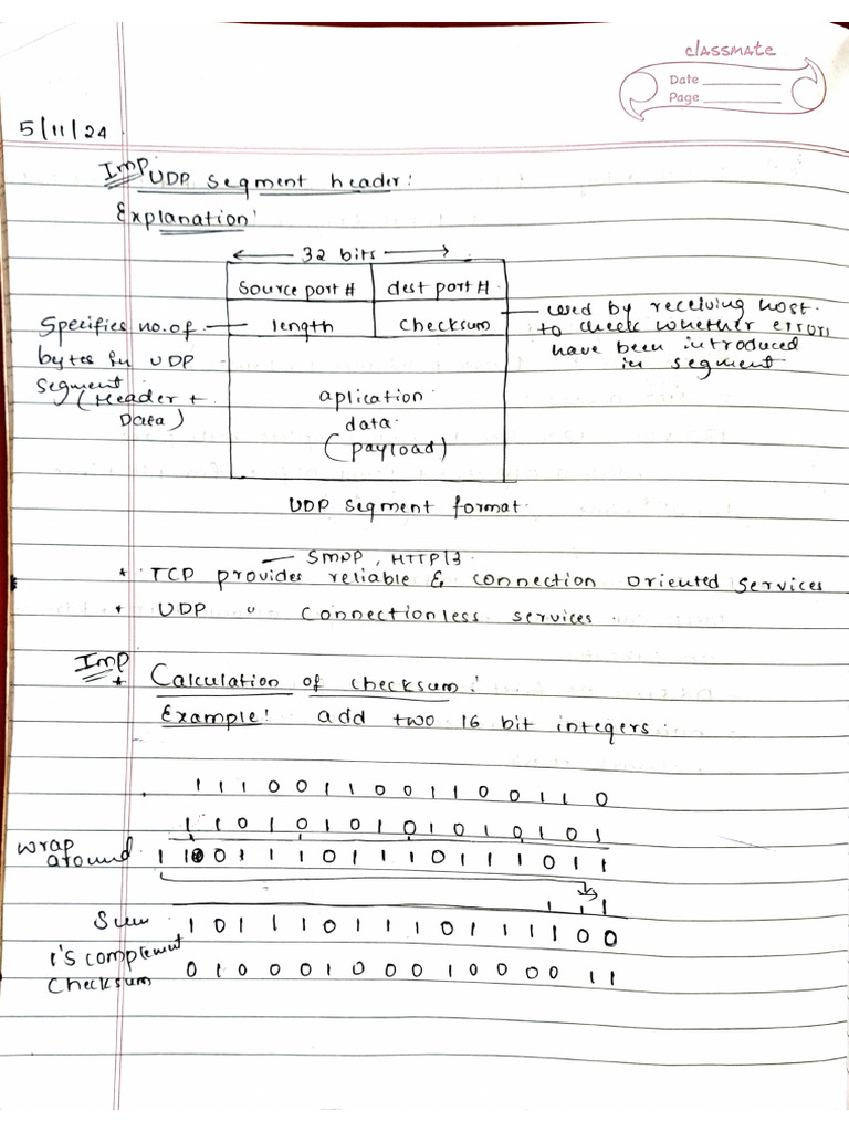 CN Class Notes | PDF