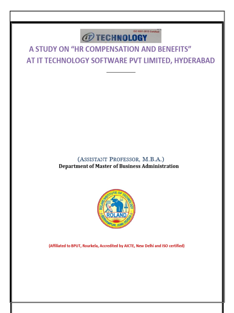 SAGAR DONGRI MBA 2023-25 Project 2306204033 p14 | PDF | Employment | Employee Retention