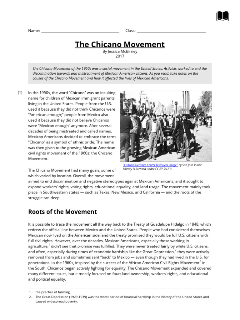 Understanding the Chicano Movement | PDF | United Farm Workers | Chicano