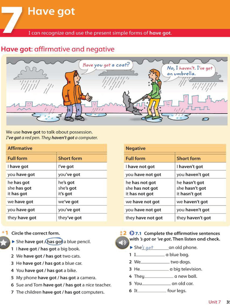 Worksheet 1 Oxford Grammar 1 | PDF