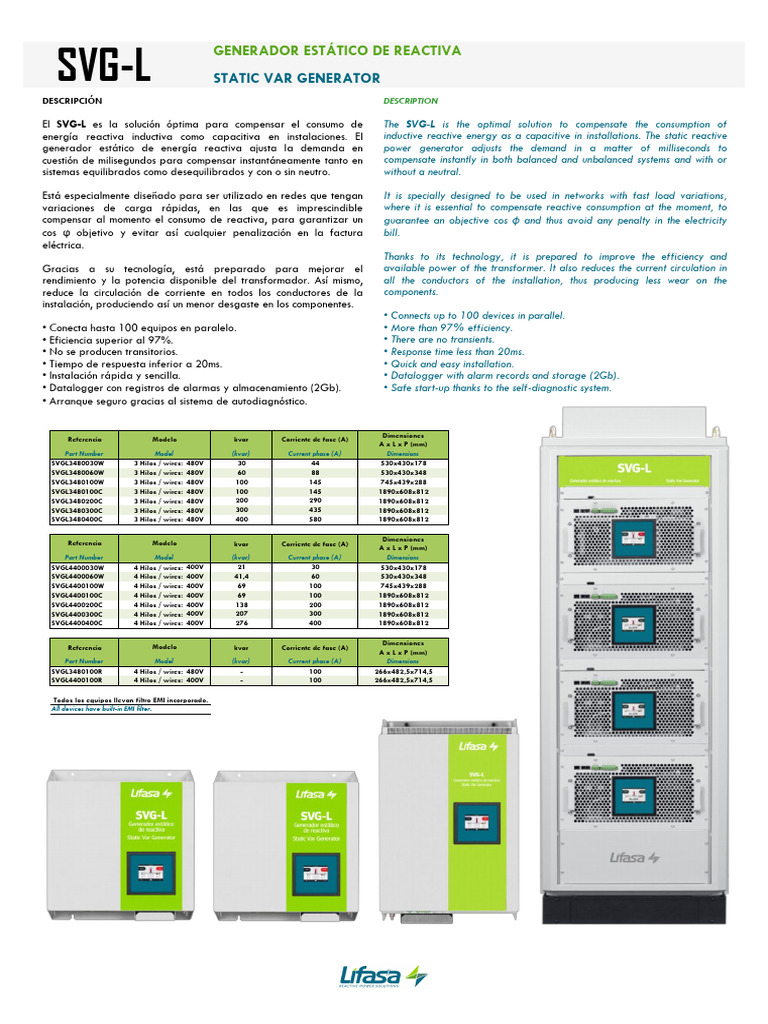 Data Sheet SVGL | PDF | Cantidades fisicas | Metrología