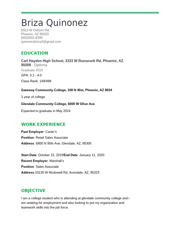 Updated Resume | PDF