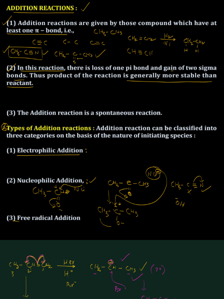 Goc Day 2 Addition RXN | PDF