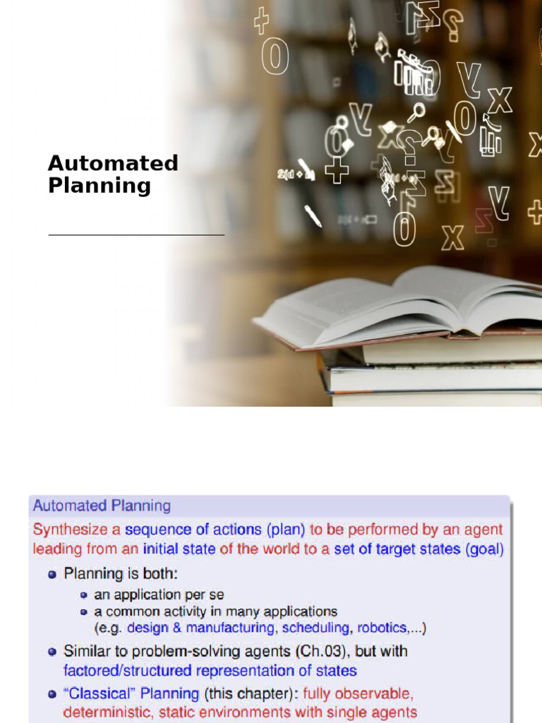 11 Automated Planning | PDF | Applied Mathematics | Mathematical Logic
