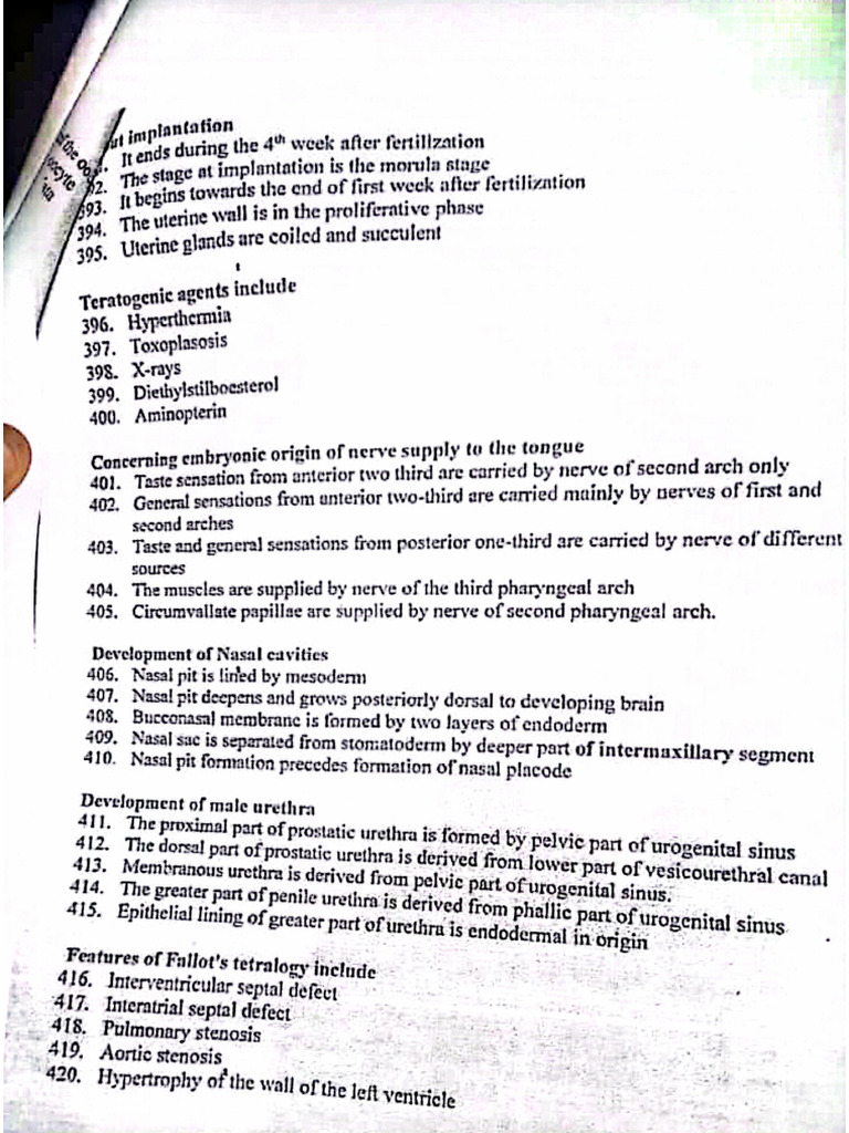 PQ2 (Anatomy All) | PDF