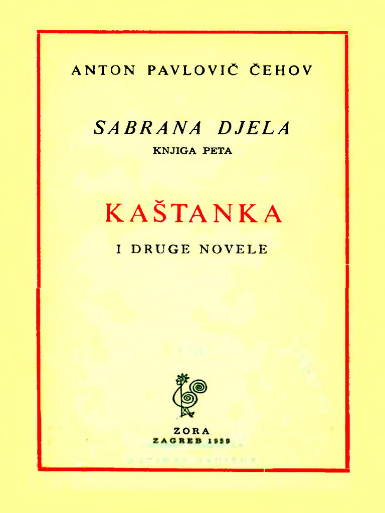 Čehov Kaštanka-I-Druge-Novele (Dragged) 3 | PDF