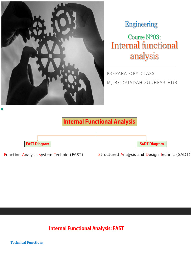 Course 03. Internal Functional Analysis | PDF | System