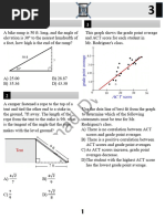 Geometry EOC Practice Test Solutions (Complete) | PDF | Tetrahedron | Area