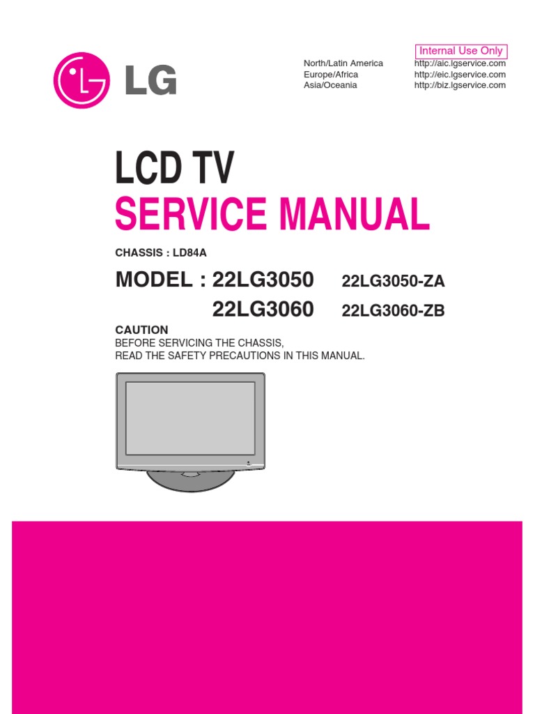 LG 22lg3050 22lg3060 | PDF | Printed Circuit Board | Soldering