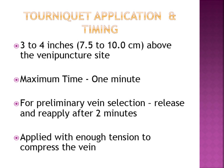 Venipuncture Technique Guide | PDF