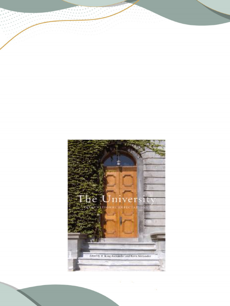 Instant Download University International Expectations 1st Edition King ...