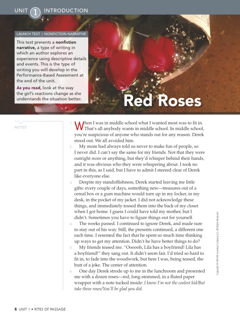 Red Roses-1 | PDF