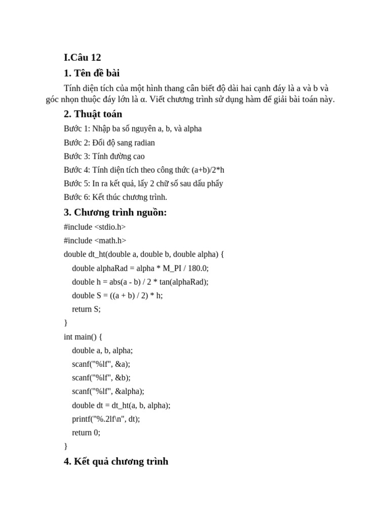 Bai 12 | PDF