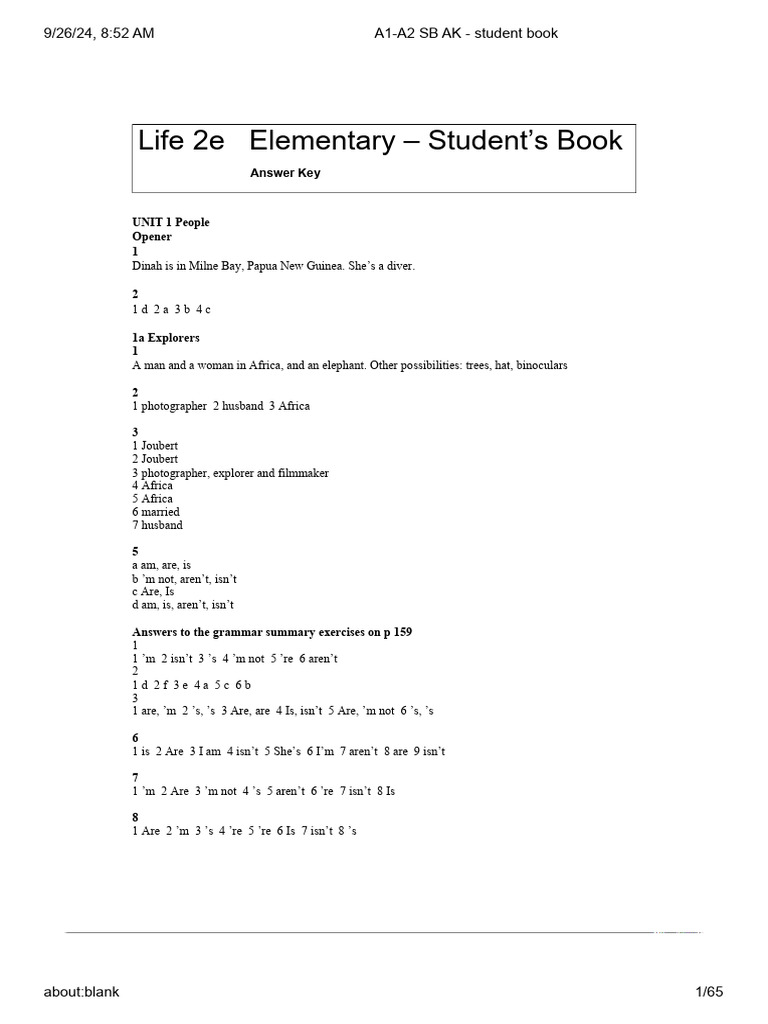A1-A2 SB AK - Student Book | PDF | Breads | Desserts