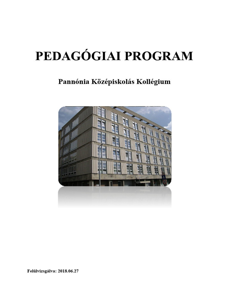 Pedagogiai Program | PDF