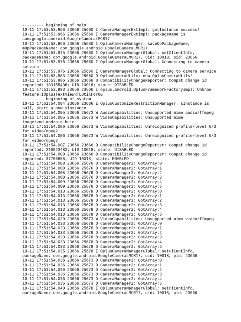 Log Cat 1728649313850 | PDF | Computing | Software