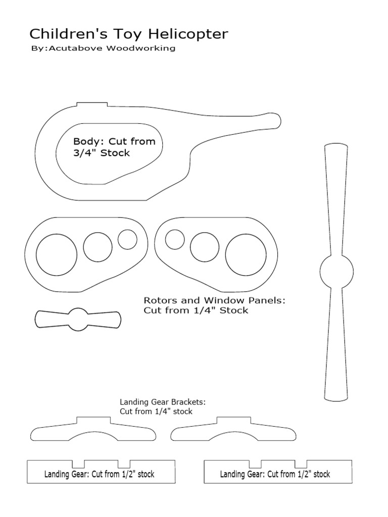 Childs Helicopter Take 2 | PDF