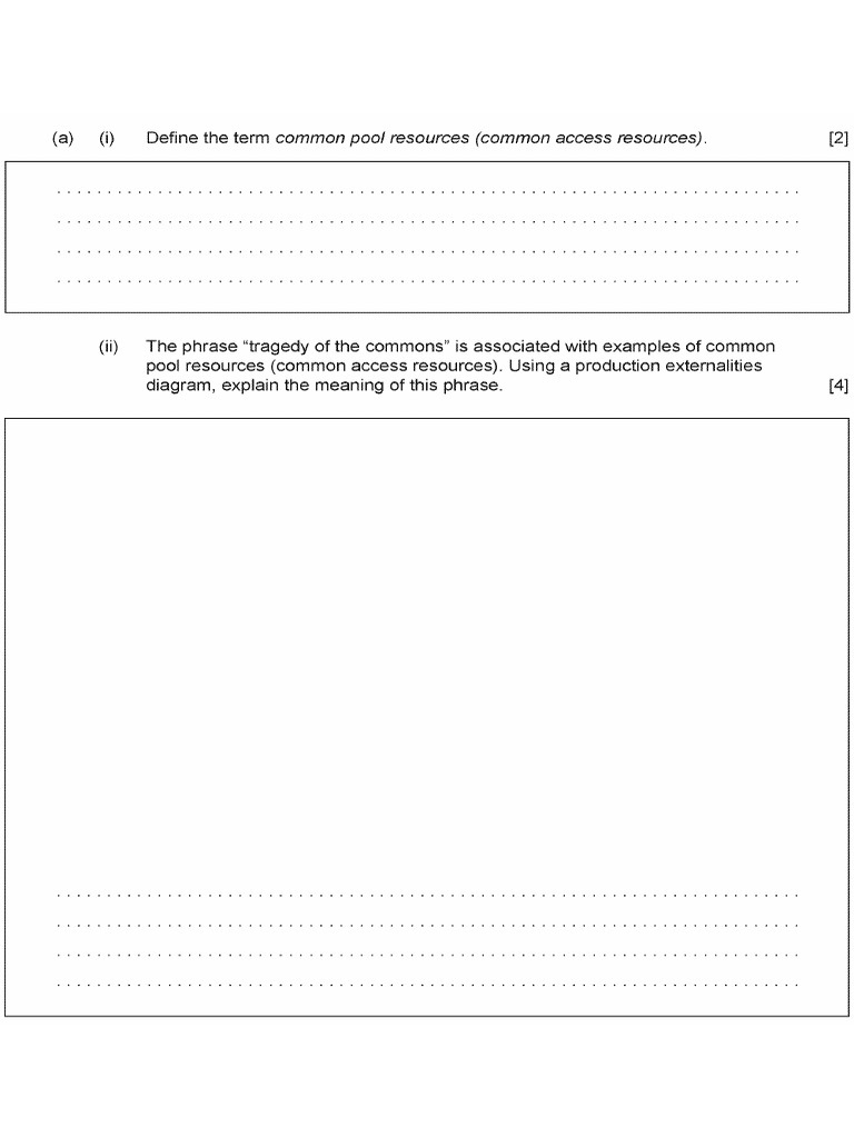 Paper 3 Practice IB Econs | PDF