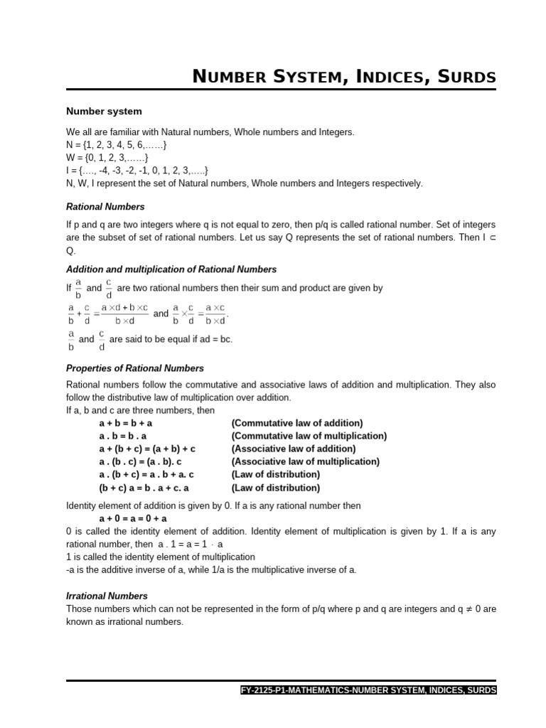3. NIS(SHR) | PDF | Numbers | Real Number