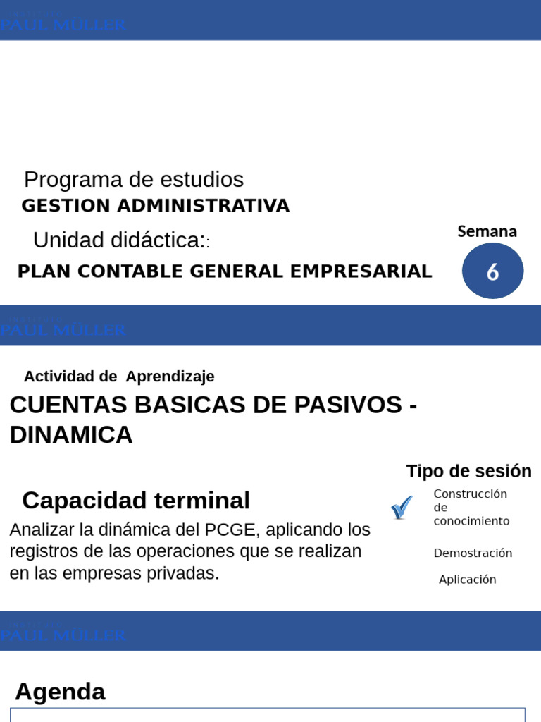Plan Contable General Empresarial Sem 6 | PDF | Contabilidad