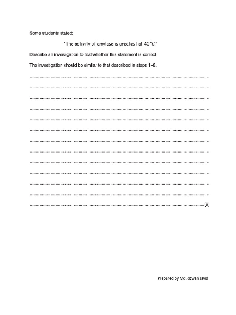 Paper 6 Investigations | PDF