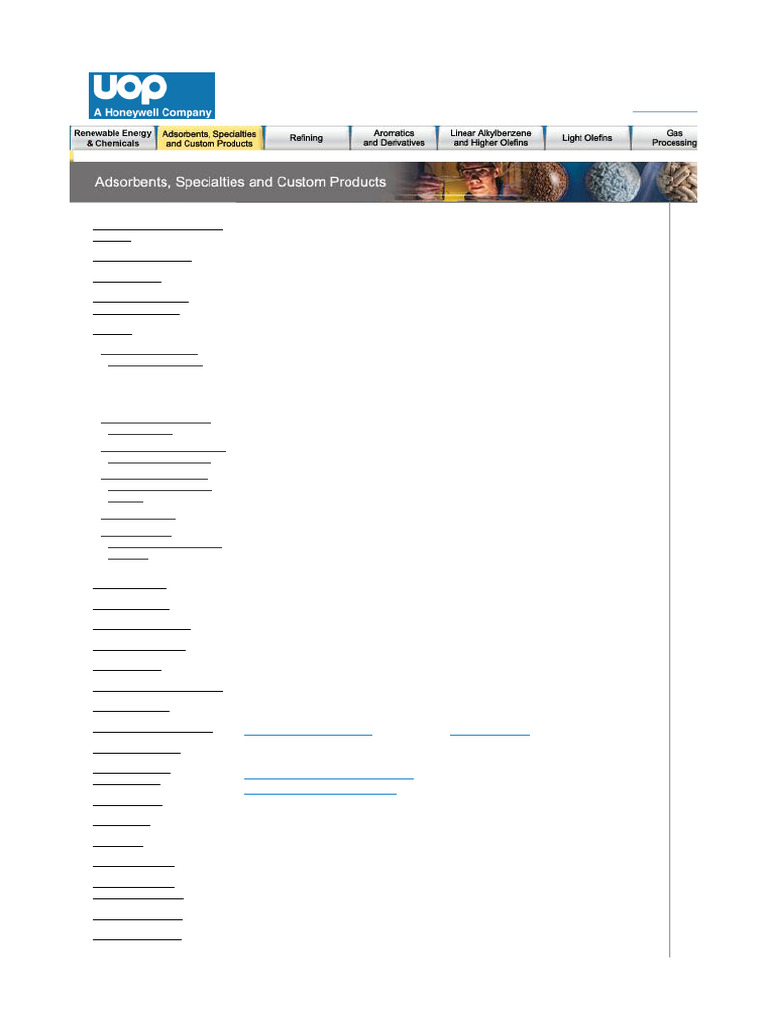 Adsorbents 7052 | PDF