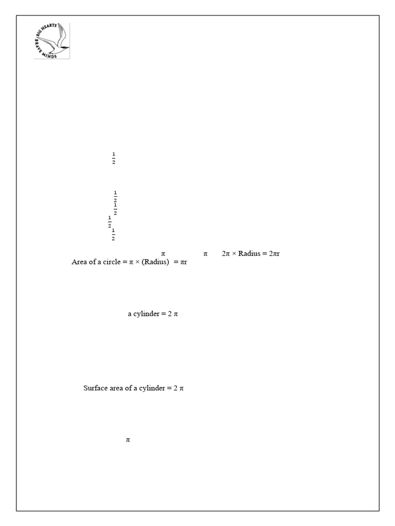 Class 8 Mensuration Formulas Guide | PDF