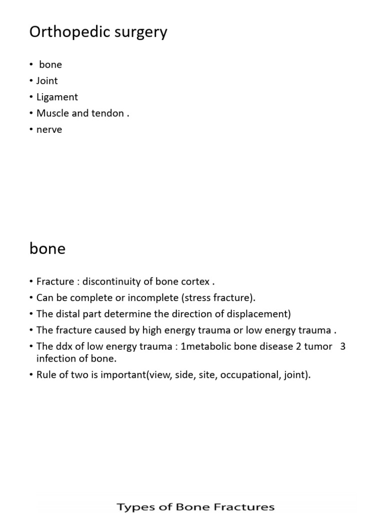 Orthopedic | PDF | Anatomical Terms Of Motion | Hip