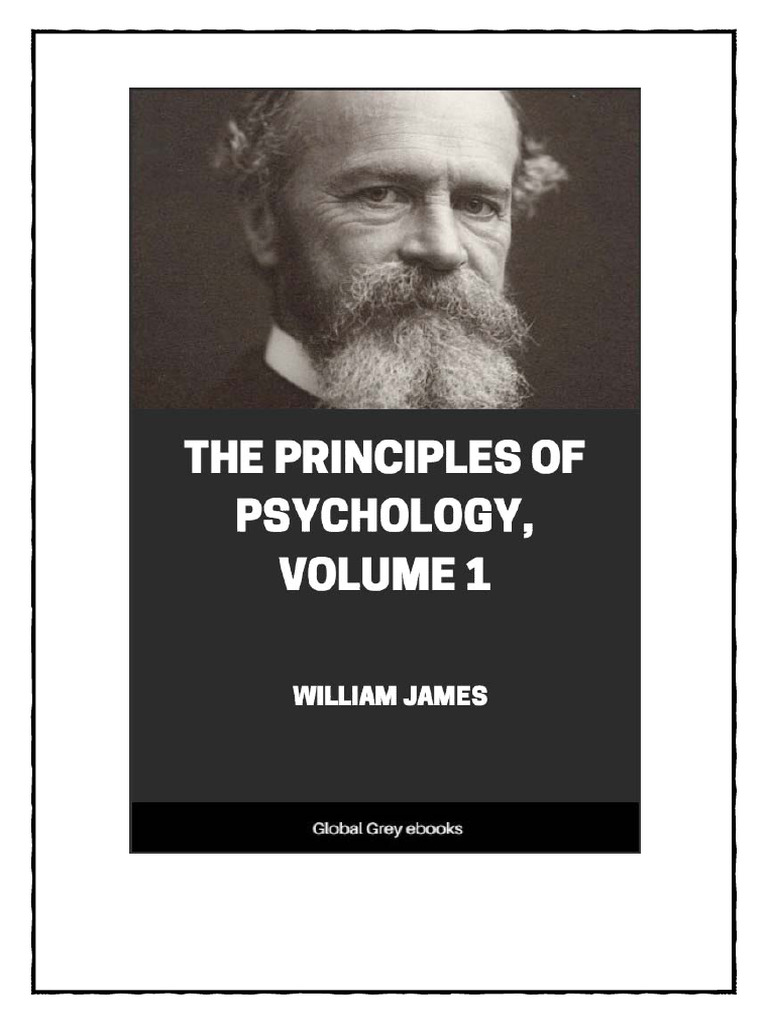 Principles of Psychology 1890 | PDF | Consciousness | Mind