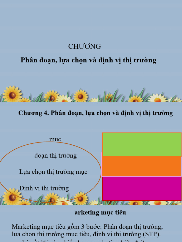 Chuong 4. Phan Doan, Lua Chon Và Dinh Vi Thi Truong | PDF