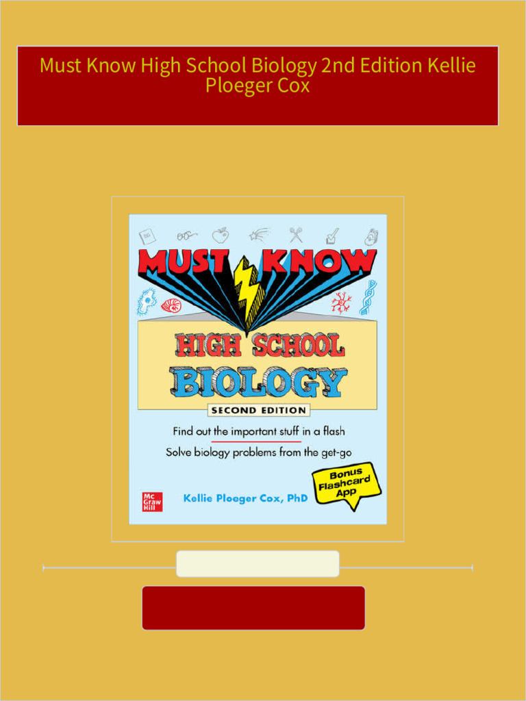High School Biology 101 Homeschool Curriculum