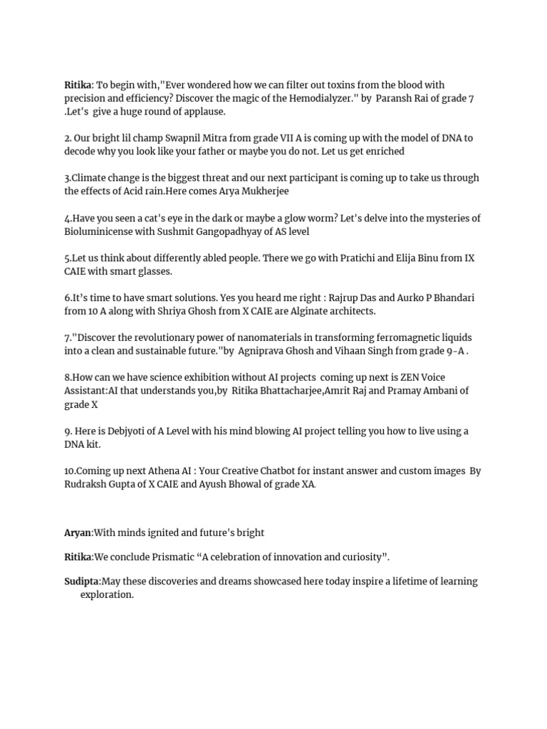 Anchoring Speech - 2 | PDF