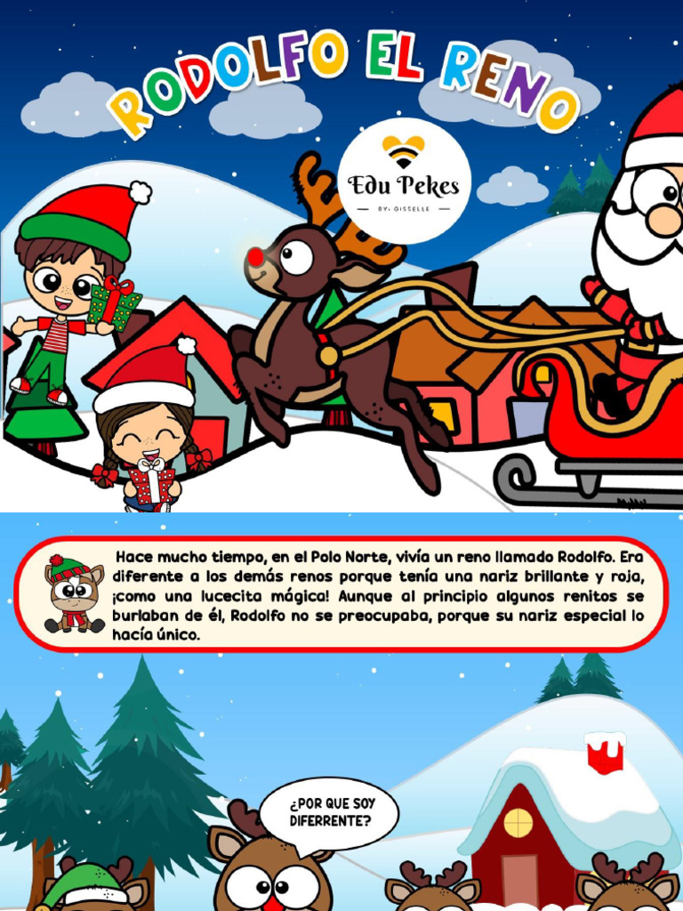 Cuento 4 - Rodolfo El Reno | PDF