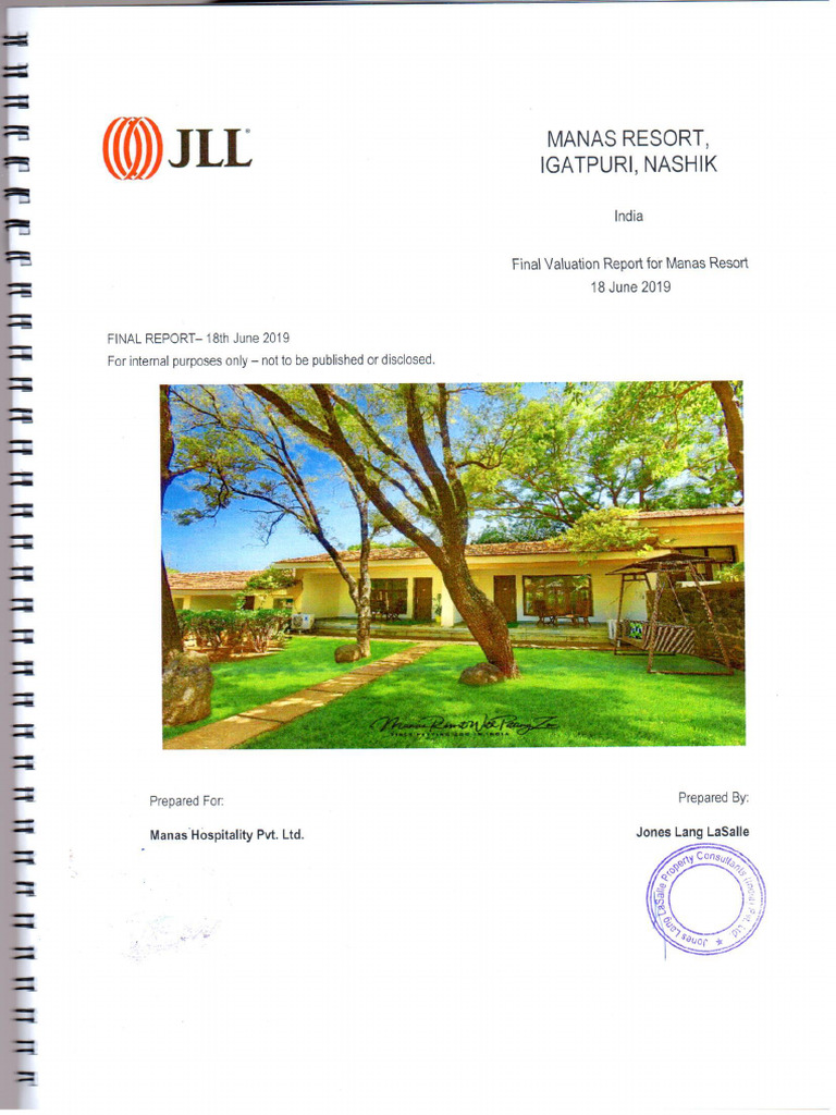 JLL Valuation Report | PDF