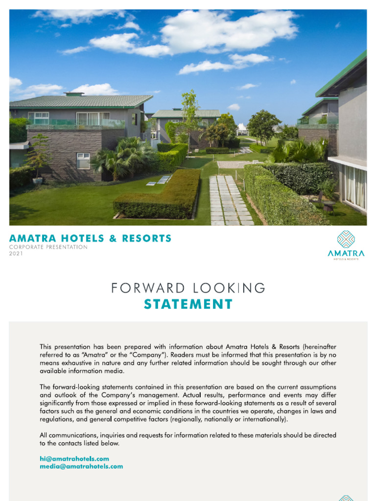 Amatra Corporate Presentation | PDF
