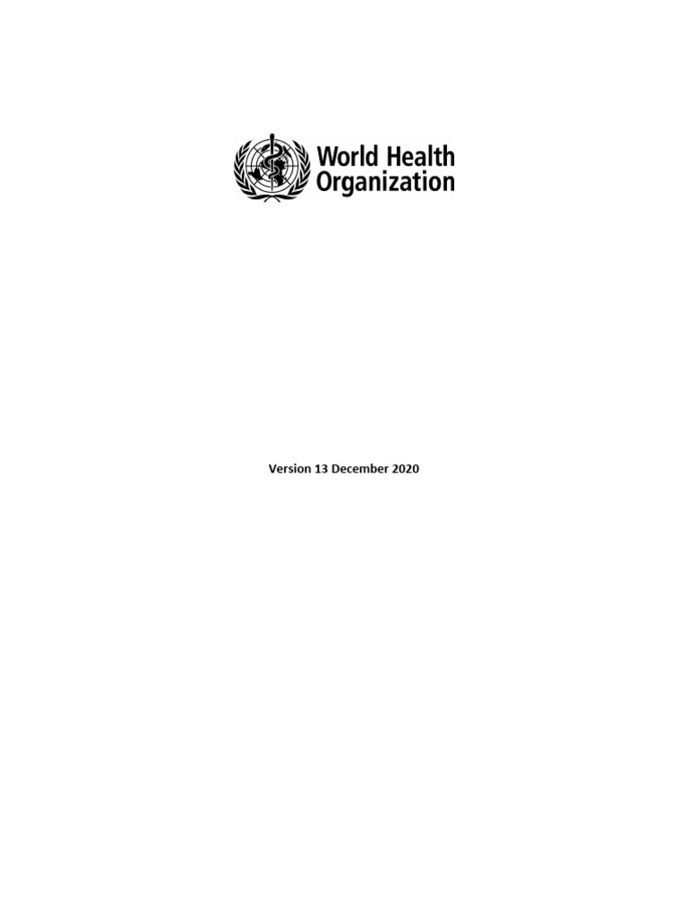 eulprocedure_OMS | PDF | World Health Organization | Vaccines