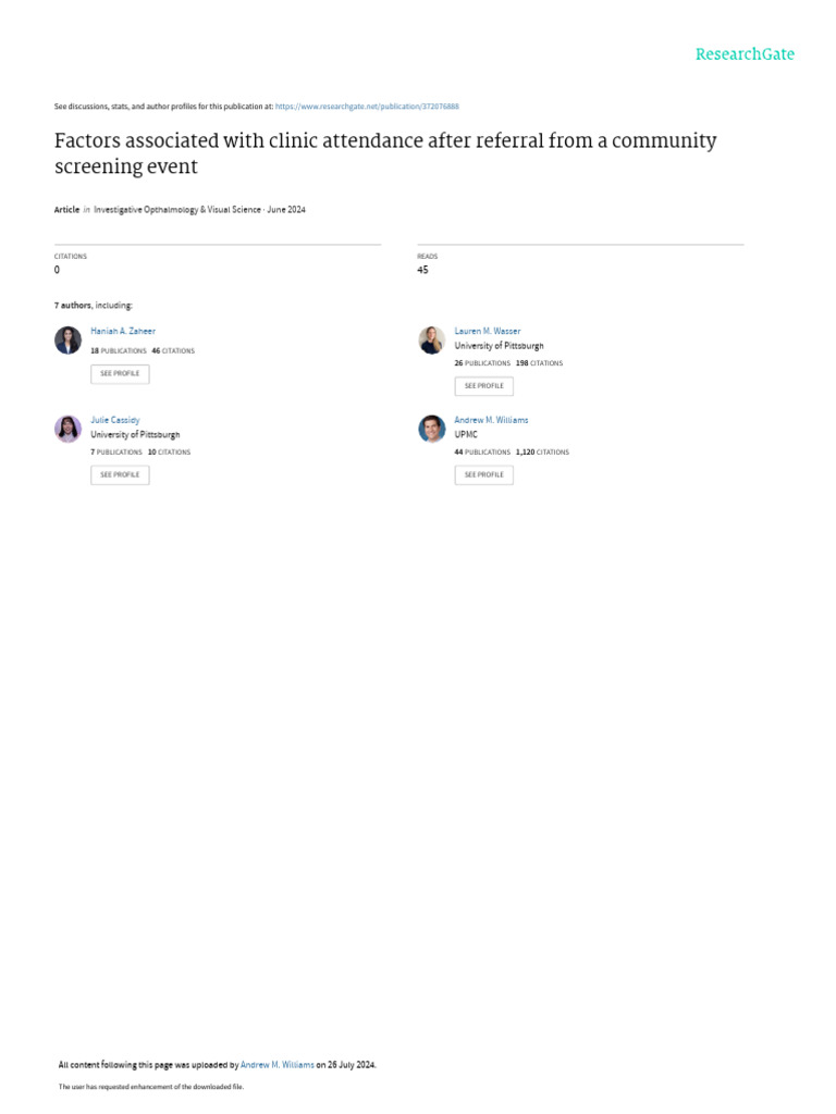2023 PredictorsofClinicAttendanceAfterCommunity-BasedVisionScreening ...