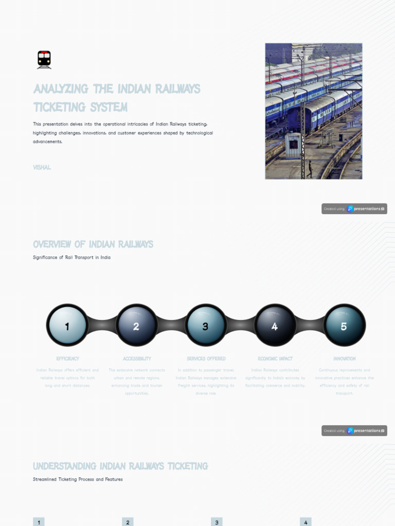 Case Study Analysis of Indian Railways Tickets | PDF