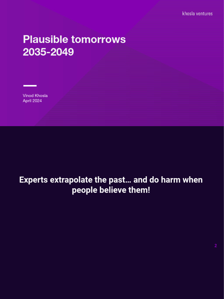 Khosla_Plausible-tomorrows | PDF Khosla_Plausible-tomorrows | PDF