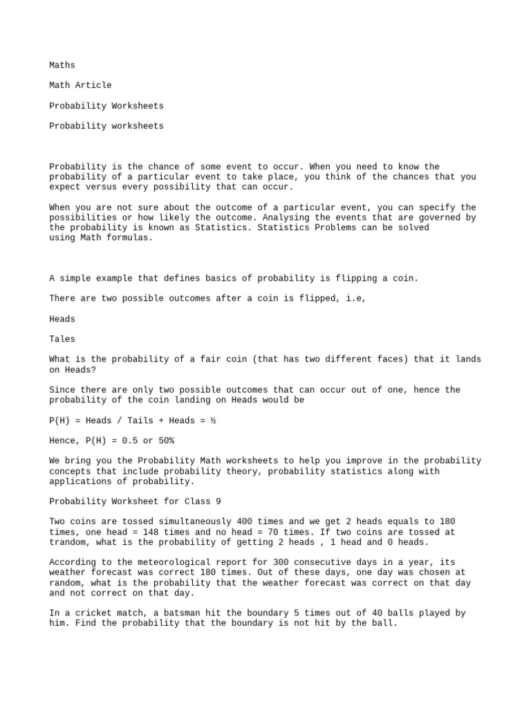 Random File Test | PDF | Probability | Randomness Random File Test | PDF | Probability | Randomness