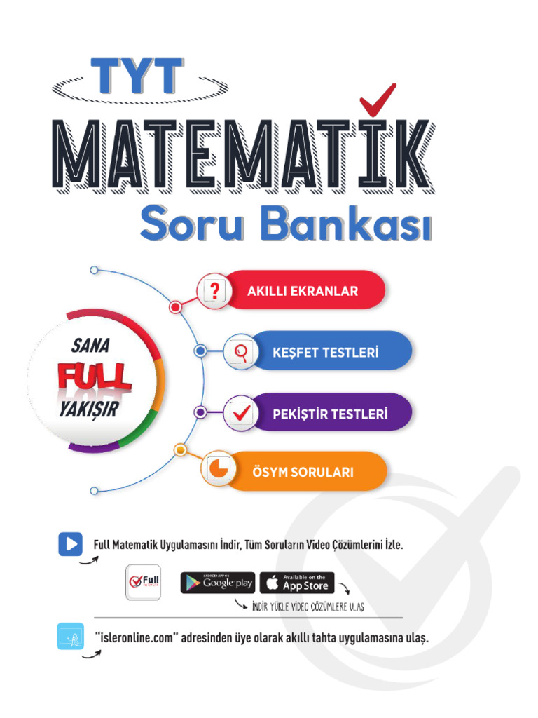 Full Yayinlari Tyt Matemati̇k Soru Bankasi | PDF