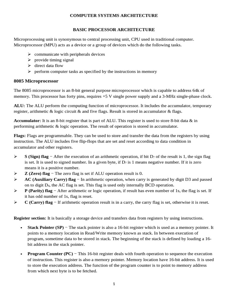 CTE 433 Computer Architecture II | PDF | Computer Data Storage | Central Processing Unit