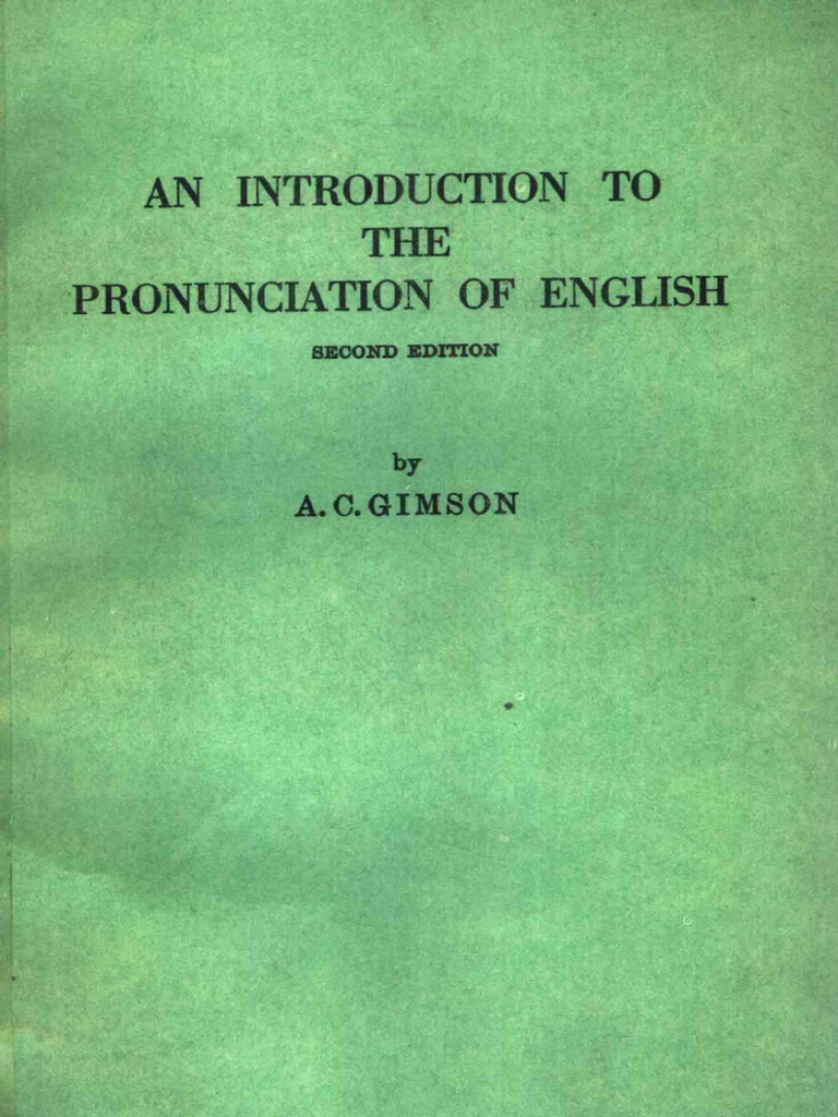 Introduction to English Pronunciation | PDF