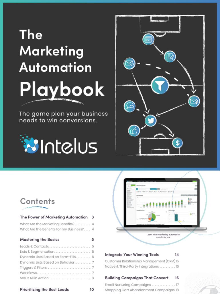Marketing Automation Playbook Guide | PDF | Customer Relationship ...