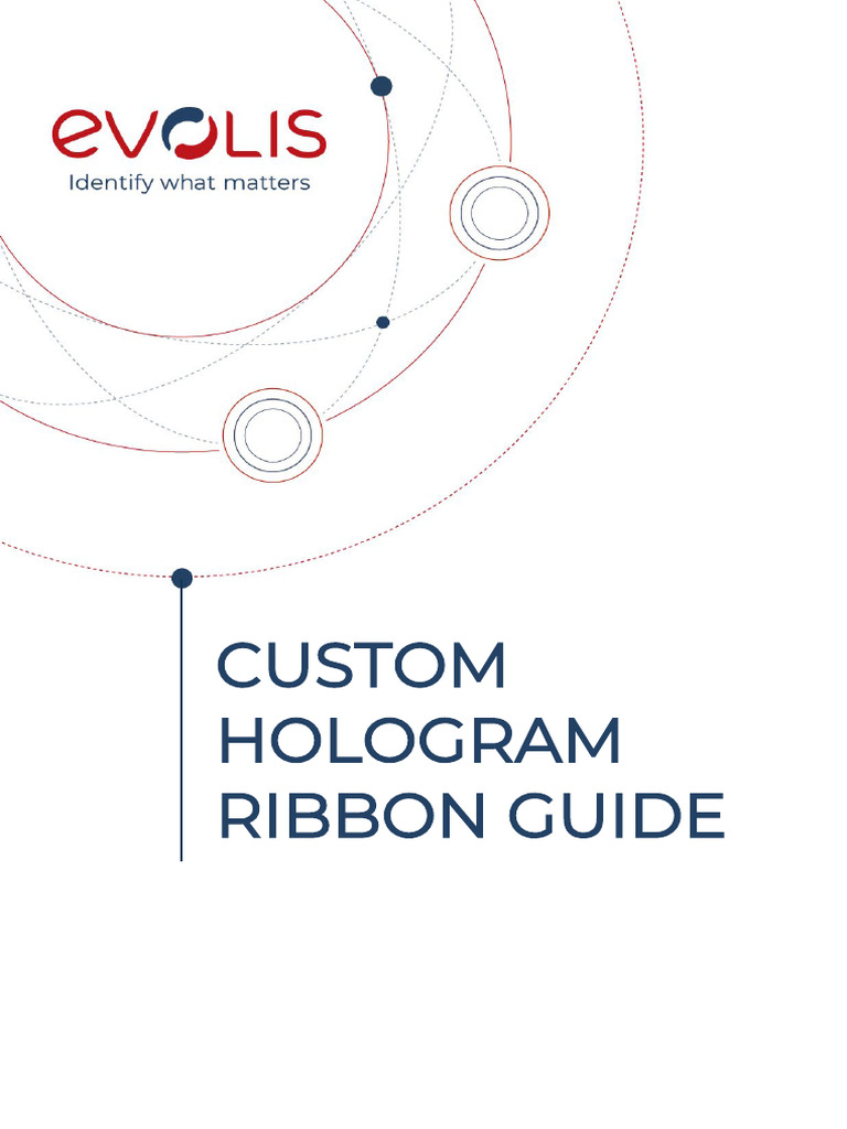 KB-EHT1-1059-EnG-A4-A1 Custom Hologram Ribbons Guide 2022 (1) | PDF | Holography | Printer ...