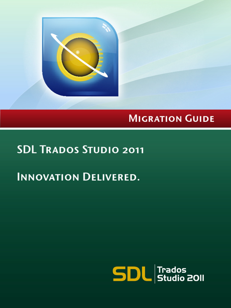 SDL Trados Studio Migration Guide Ja | PDF